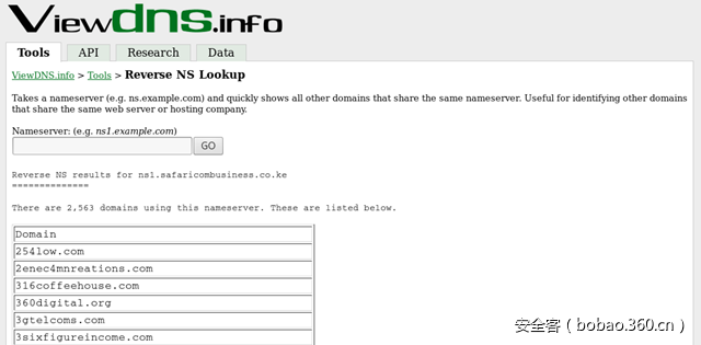 渗透测试工具 | 【安全工具】DNSnitch：反向DNS查询与域传送探测工具_吾爱漏洞
